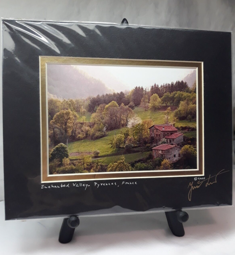 Yuri Lev Valley in Pyrenees France YTK Matted Sealed Signed Art 8x10 ...