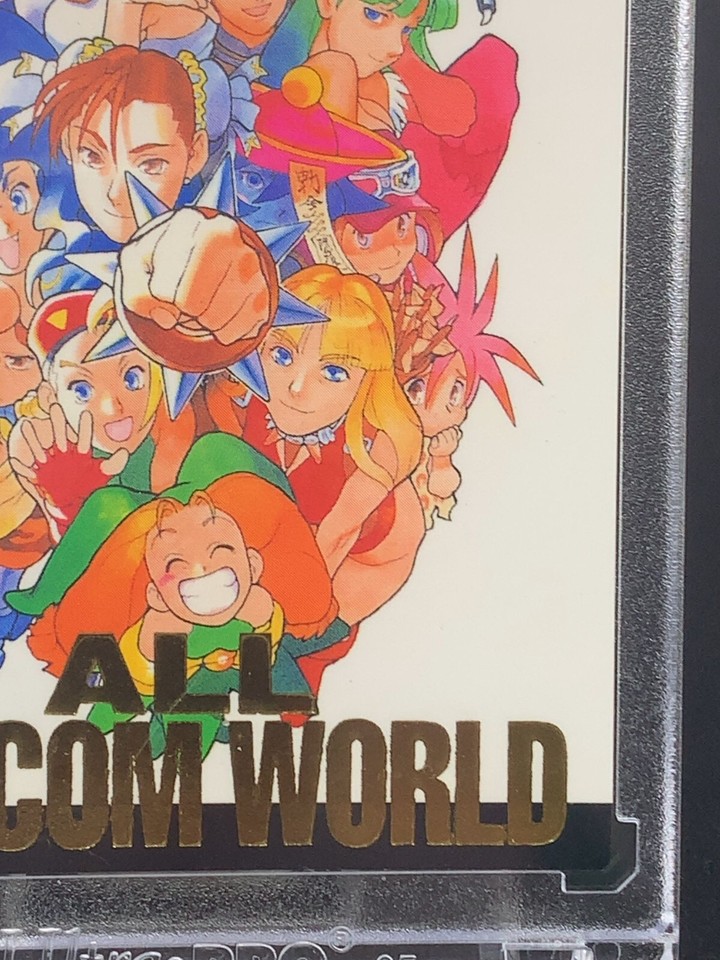 Capcom Girls All Capcom World SP4 Card 1997 Carddass Gilt Lettering | eBay