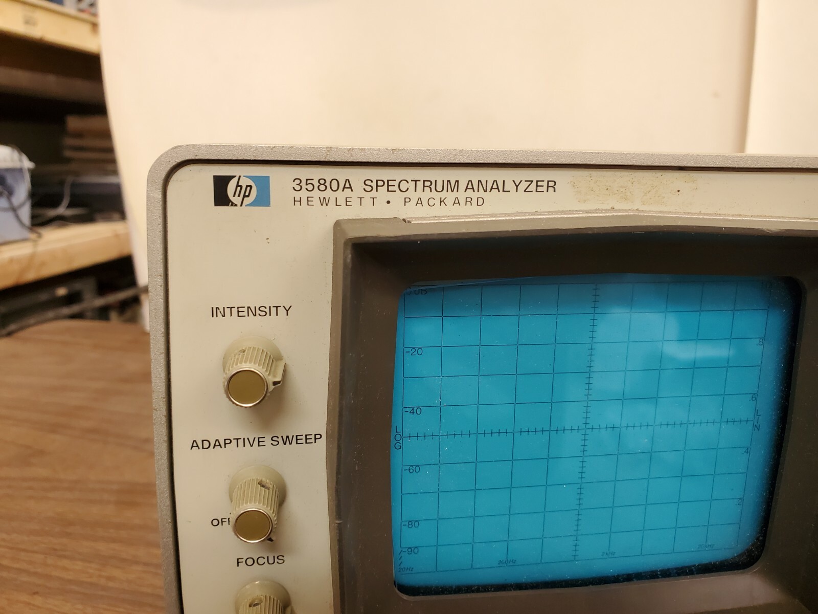 HP / Agilent / Keysight 3580A Audio Spectrum Analyzer 5Hz - 50kHz OPT 2 ...