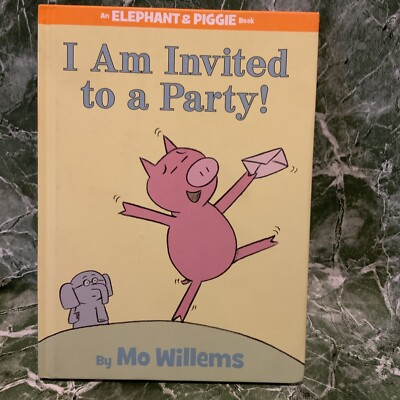 🌍 An Elephant and Piggie Book: I Am Invited to a Party! by Mo Willems ‼ ...