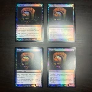 MTG - Pack Rat - FOIL - X4 - Return to Ravnica - NM | eBay