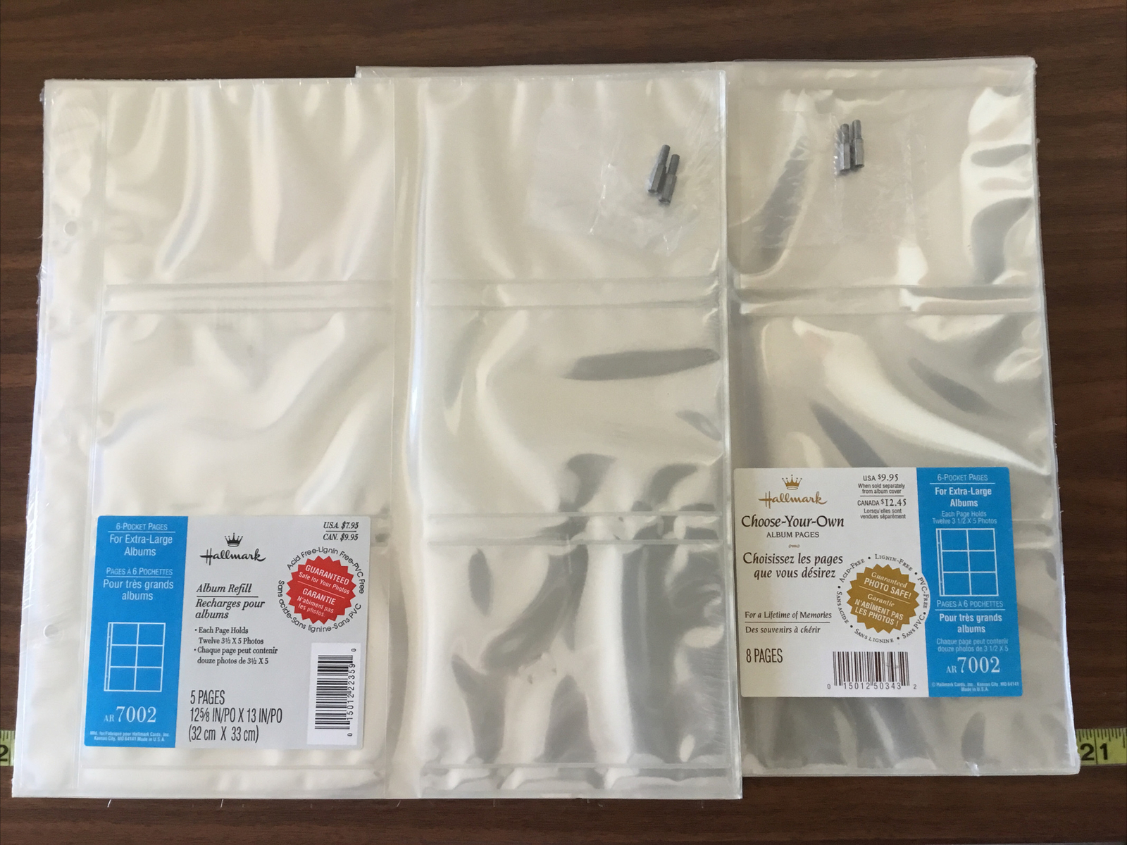 2 NEW/SEALED HALLMARK AR7002 (6 POCKET) REFILLs T | eBay