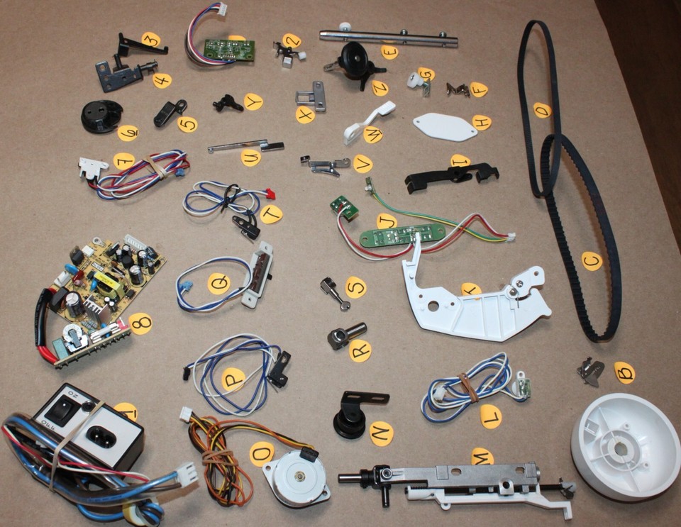 Singer SEWING MACHINE Model 4166 replacement parts - CHOOSE YOUR PART ...