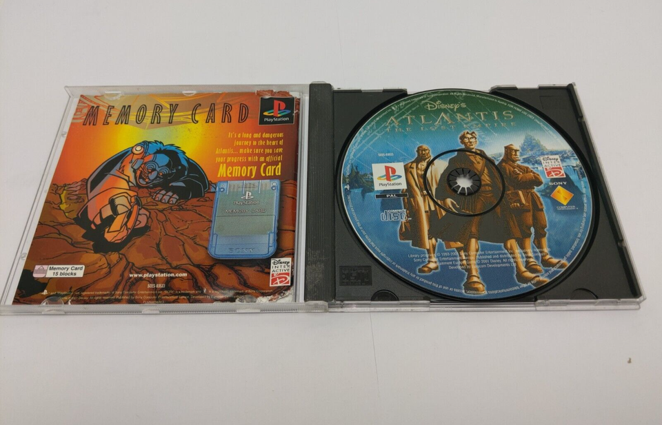 Disneys ATLANTIS: the lost empire - PS1 game - PAL | eBay