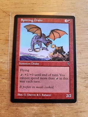 Spitting Drake - Visions - MTG Magic - Uncommon - Red Creature | eBay