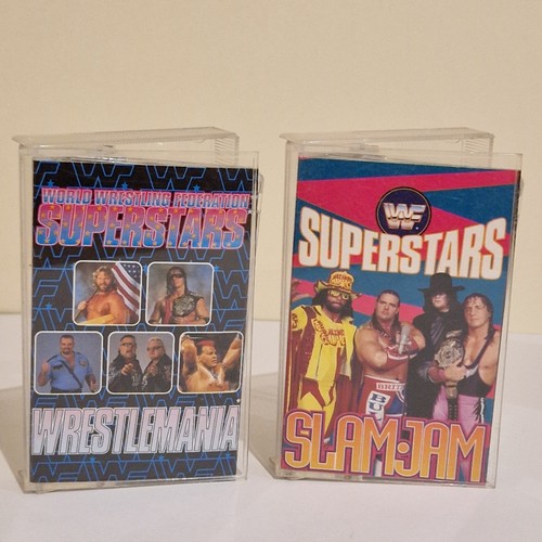 WWF Superstars Slam Jam wrestlemania Cassette Tape Single 1992 ...