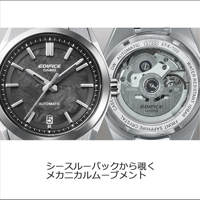 BRAND-NEW Casio EDIFICE EFK-100YCD-1AJF Mechanical Men's Watch (JDM ...