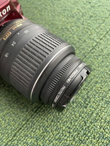 Nikon Digital SLR Camera Red Lithium-Ion Self Timer Japan Excellent ...