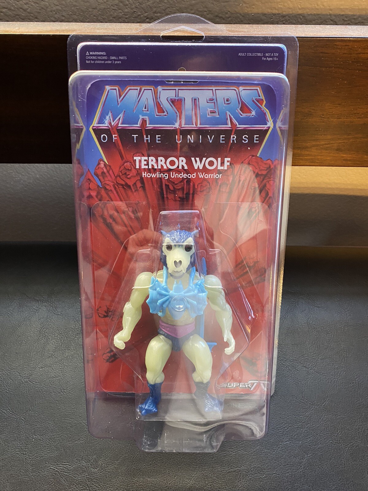 Masters of the Universe Vintage Terror Wolf-Perfect Condition! Glowing ...