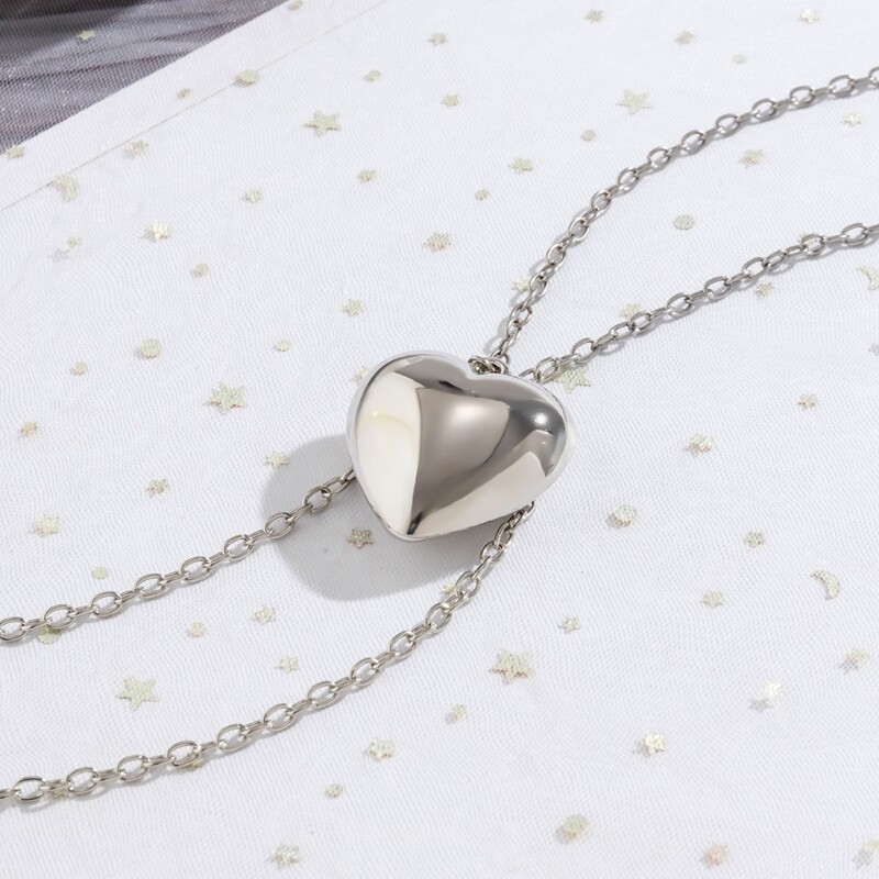 Heart Pendant Chest Bracket Bra Chain Body Jewelry Bikini Breast Body ...