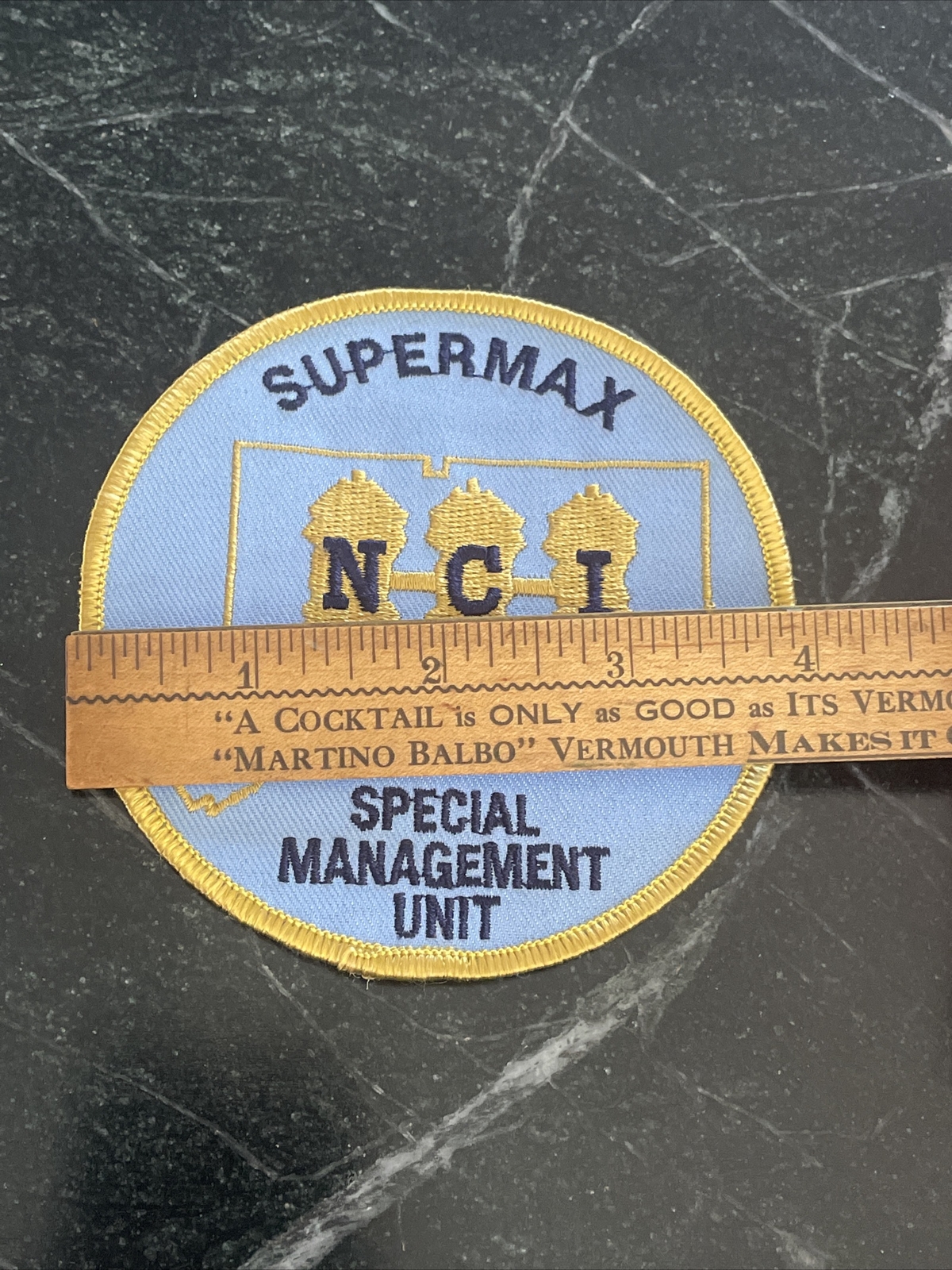 NCI Supermax Northern Correctional CT Prison Sew On Patch Rare 4 ...