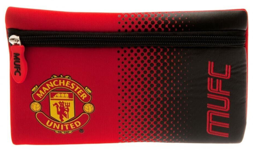 Manchester United Pencil Case Official Merchandise Man Utd FC Fade ...