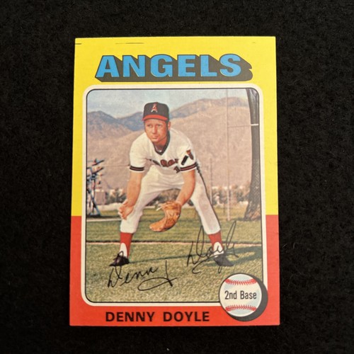 1975 Topps Mini Baseball Denny Doyle #187 Angels - VG/EX | eBay