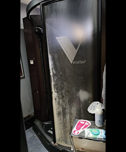 Versaspa spray tan booth machine. Voice guide, heated and dries you ...