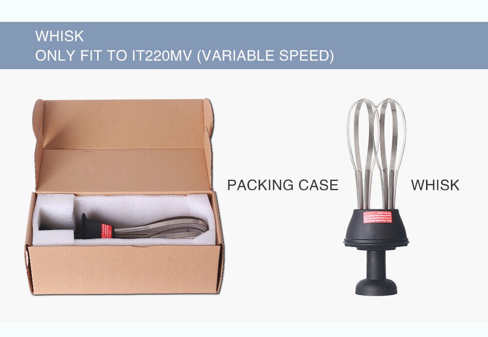 Egg Whisk For Variable Speed Electric Blender Length 185mm FOR IT-220MV ...
