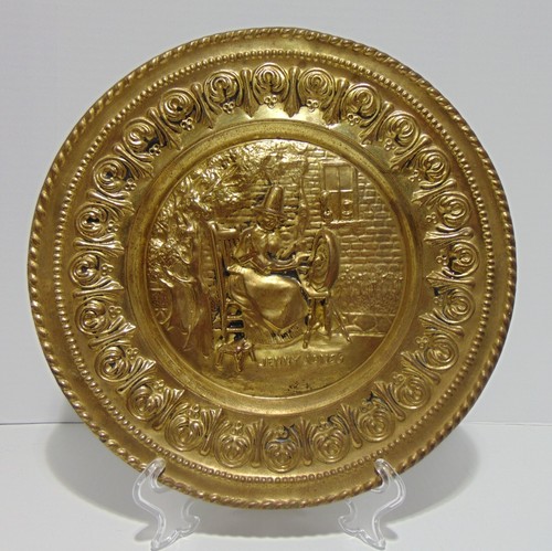 Peerage Brass Wall Plate Jenny Jones Made In England | eBay