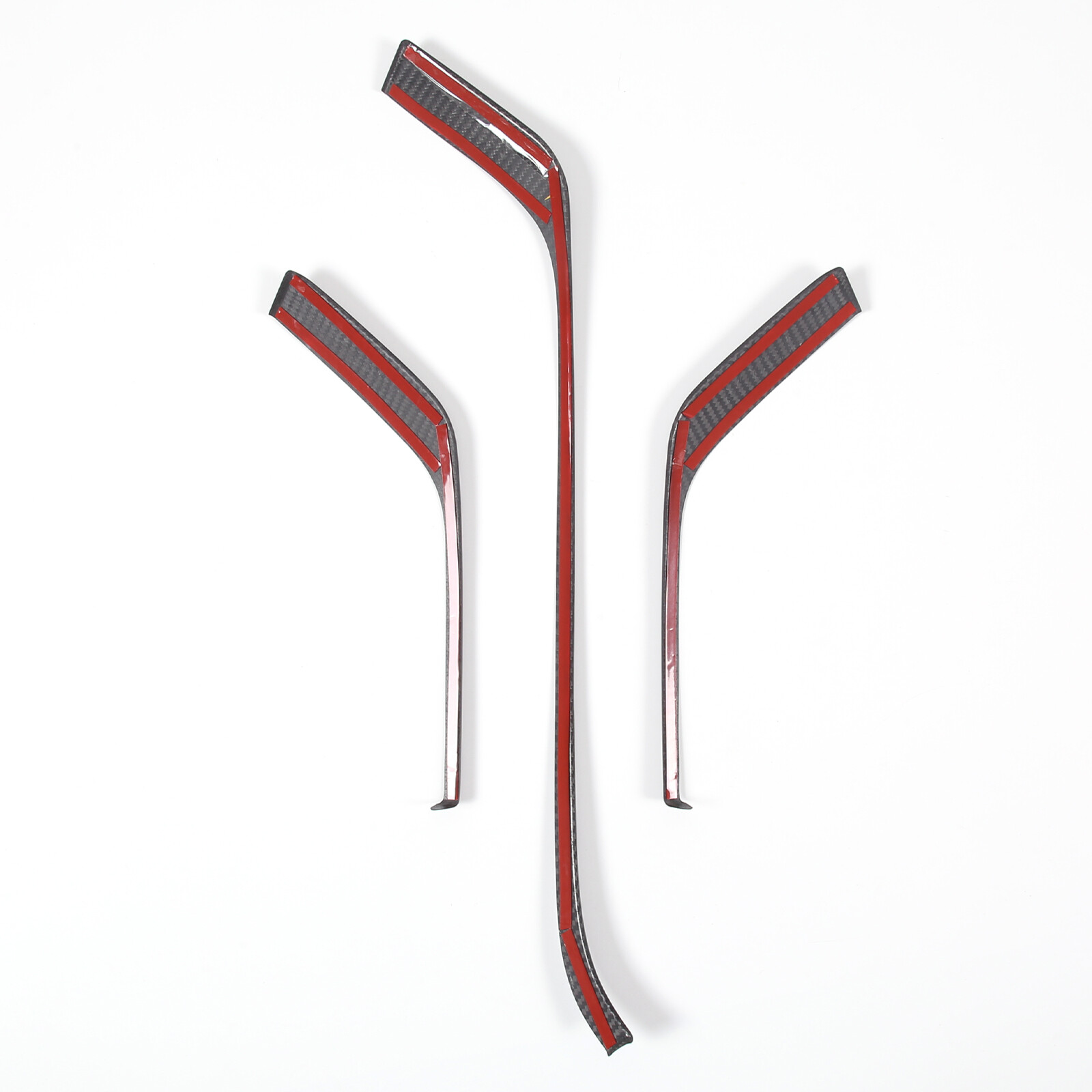 Carbon Fiber Dashboard Side Console Strip Trim For C8 Corvette Z51 Z06 ...