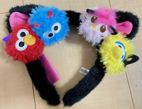 USJ Limitted Sesame Street Elmo Cat Ears Headband Universal Studios ...