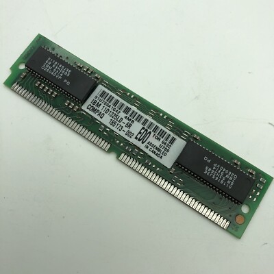 Original IBM 4MB EDO FRU# 11D1325LD 60NS 72 PIN SIMM PS2 Memory Compaq ...