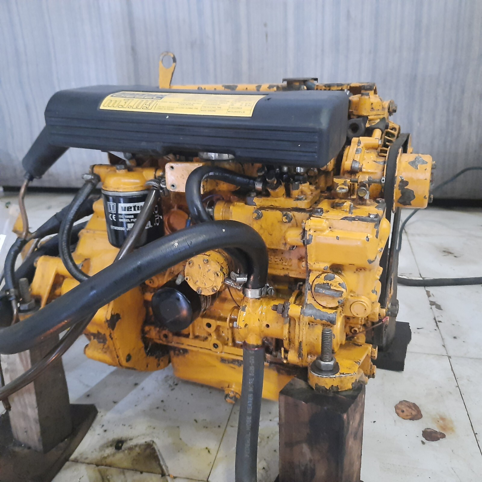 Vetus M309 Marine inboard diesel eng ex-lifeboat used good 24.7 hp ...