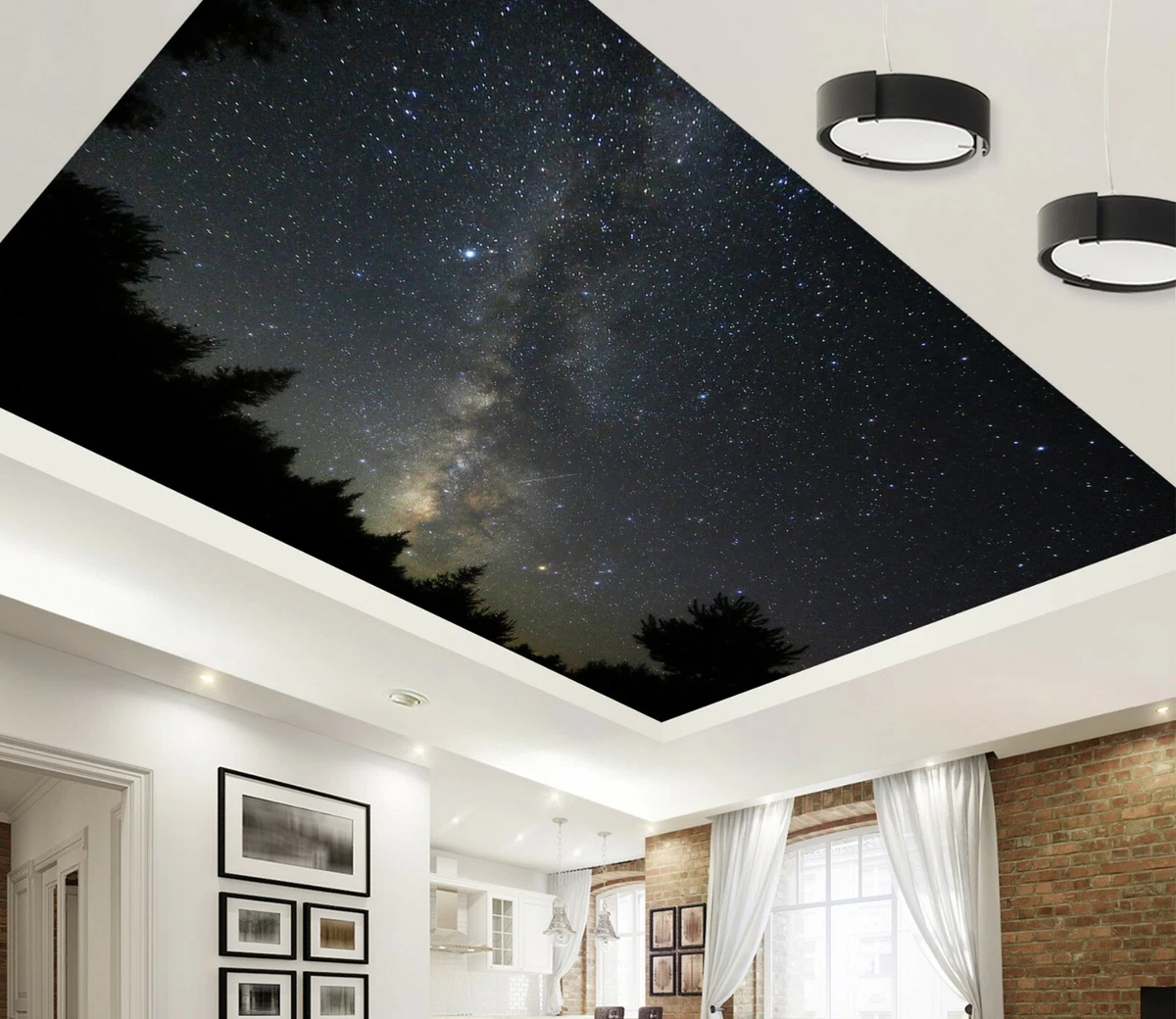 Starry Night Ceiling Paint | Shelly Lighting