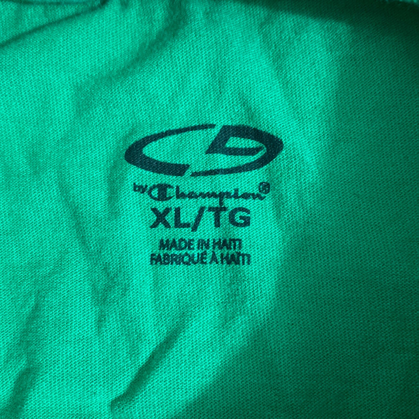 C9 By Champion Mens Green Short Sleeves Crew Neck Pullover T Shirt Size ...