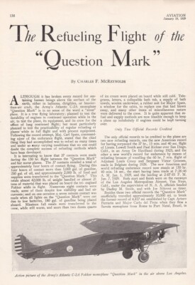 Fokker Question Mark Aircraft Report 5/15/2024z | eBay