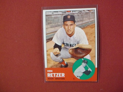 1963 Topps - Semi-High # Ken Retzer #471 for sale online | eBay