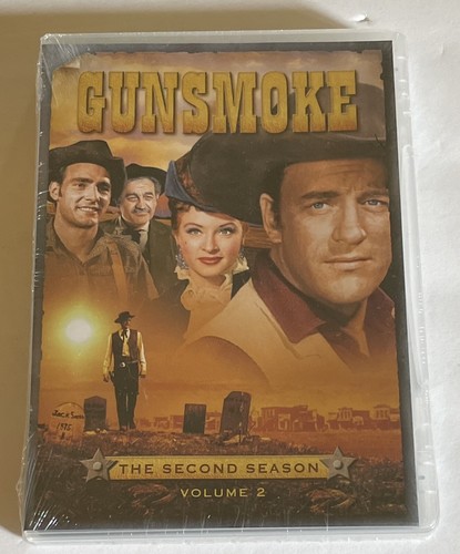 Gunsmoke TV Series Season 2/Vol 2 Box Set DVD Unopened Arness/Stone ...