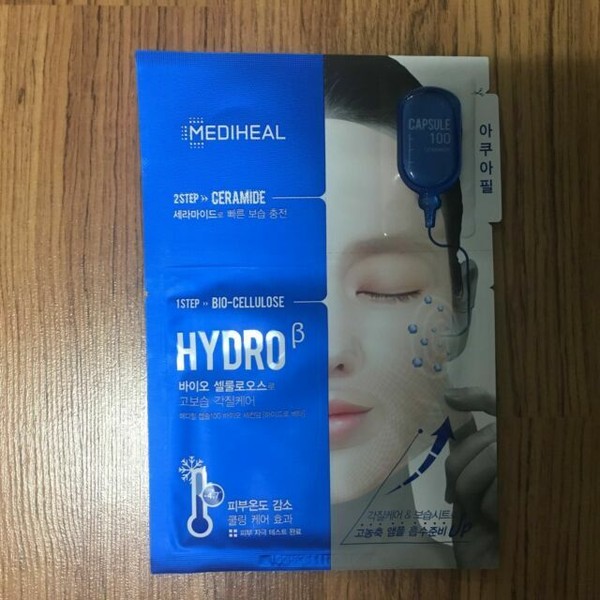 3x Mediheal Capsule 100 Bio Seconderm Hydro 2 Step Face Mask for sale ...
