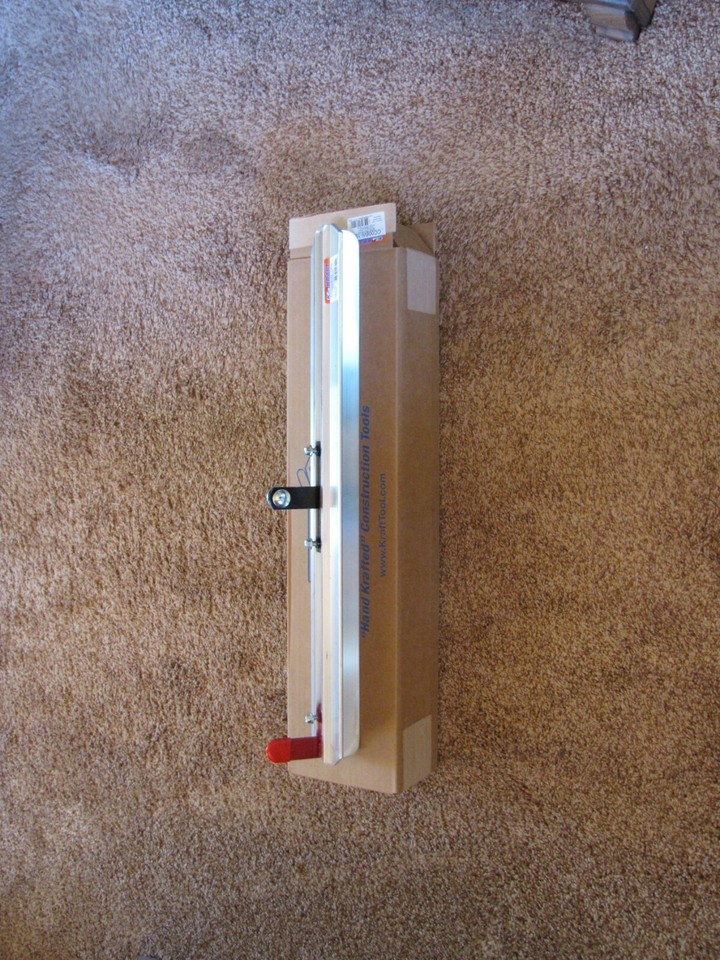 24" Control Joint Walking Groover 1 1/2 X 1/4 r groove- Concrete Tool ...