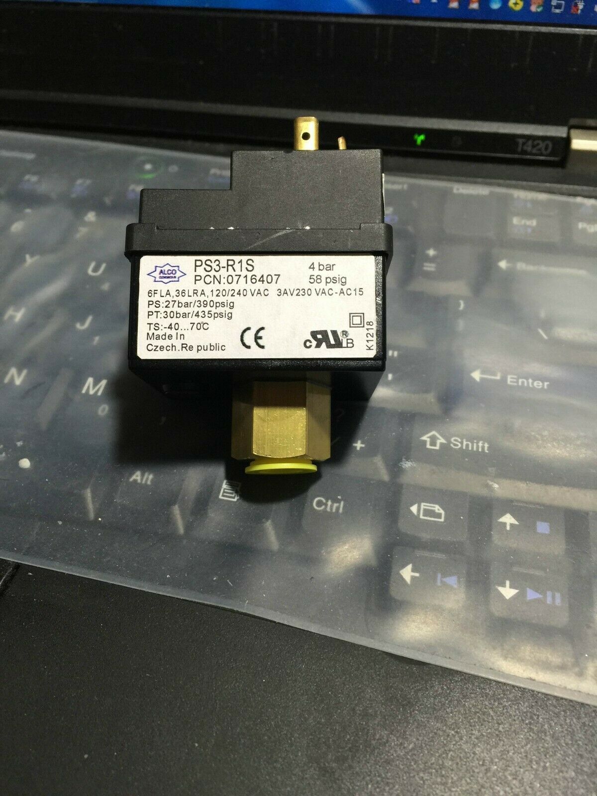 ONE New ALCO EMERSON Pressure Switch PS3-R1S 4bar FAST SHIP | eBay