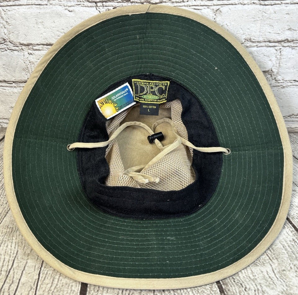 Dorfman Pacific DPC Solarweave Khaki Mesh Sun Hat Outdoor Garden Size ...