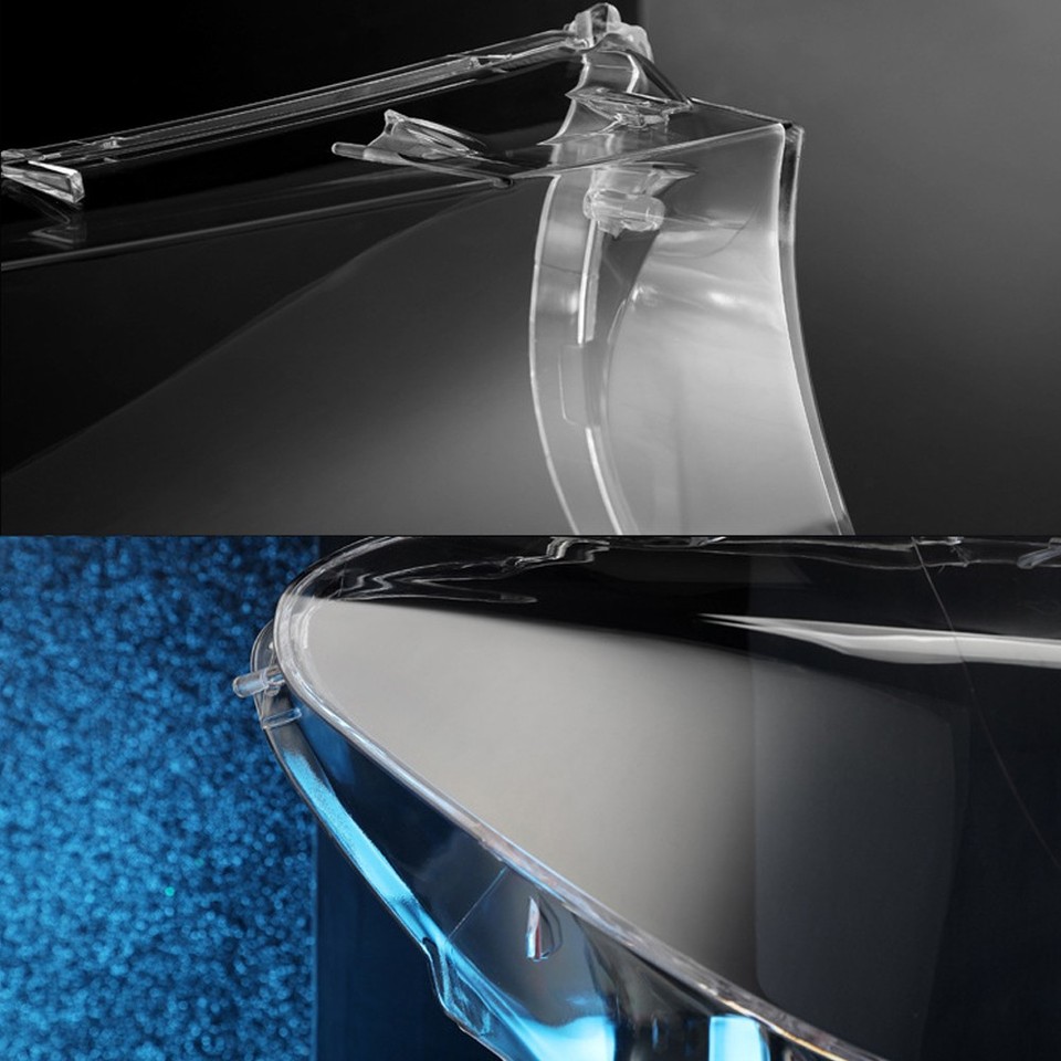 2x Headlight Lens Cover Shell Clear For BMW 7 Series G11 G12 740i 750i ...