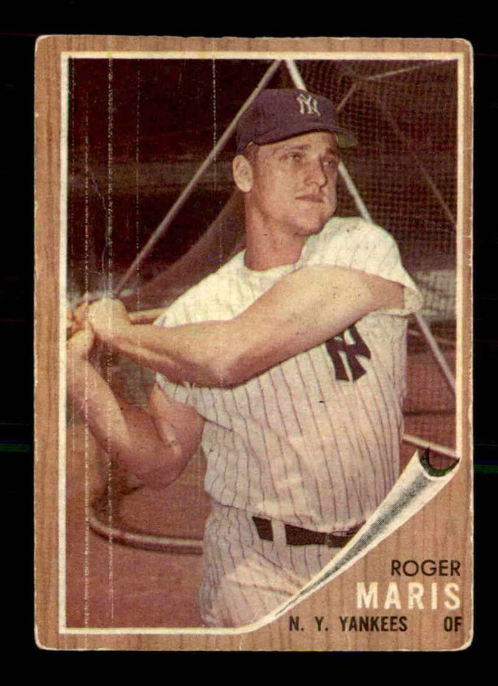 1962 Topps #1 Roger Maris GOOD X2831290 | eBay