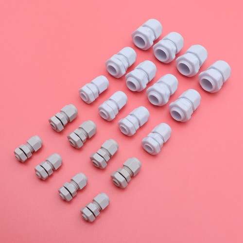 20 Pcs Cable Gland Compression Glands Waterproof Outdoor Connector ...