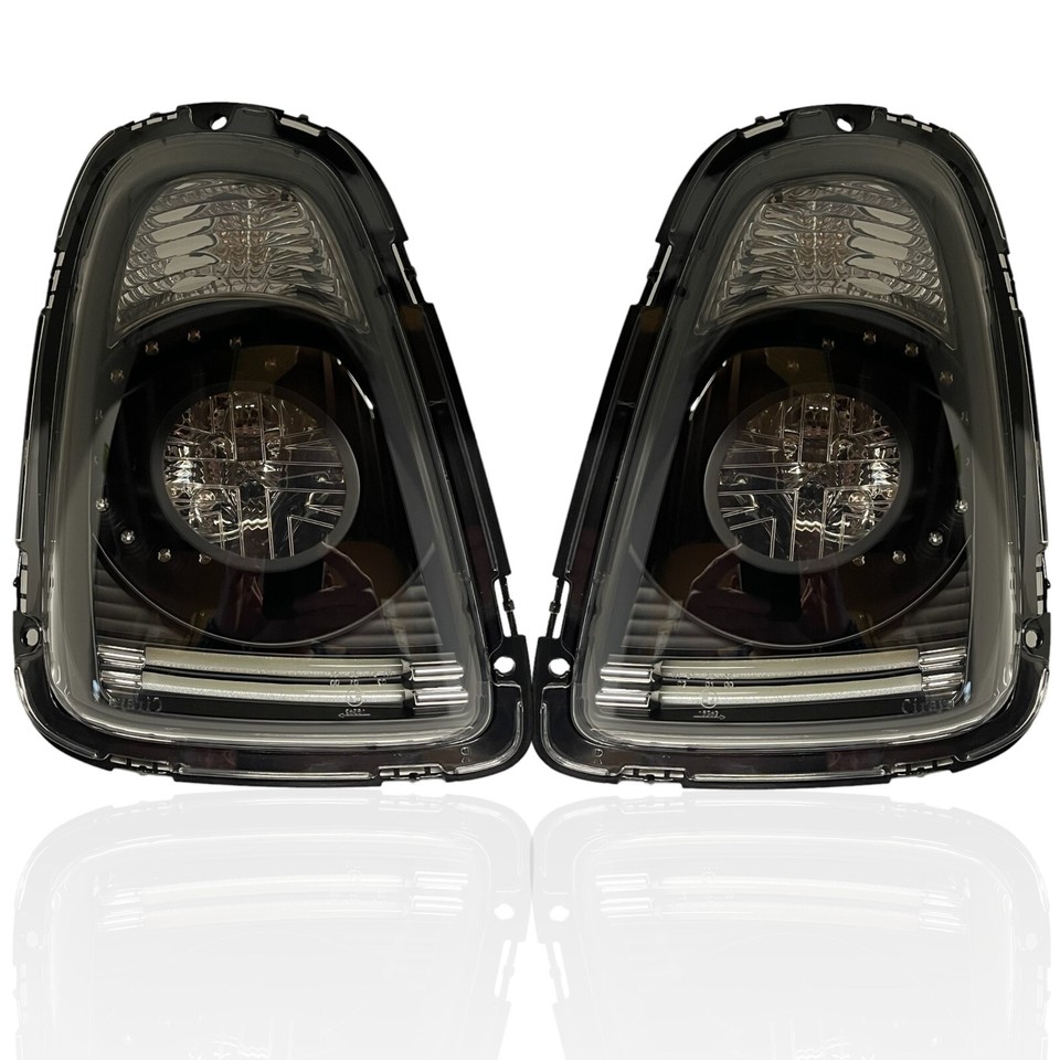 LED Back Rear Tail Lights Pair Set Black For Mini One Cooper Clubman ...