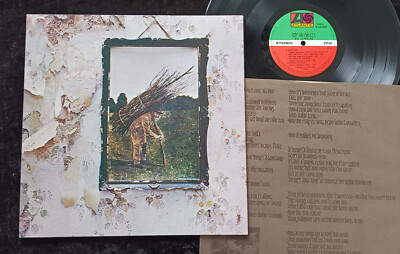 LED ZEPPELIN Self-Titled/IV/Runes/Soso LP Atlantic P-10125A JAPAN VG++ ...