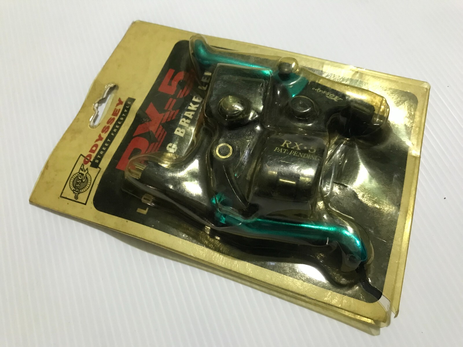 NOS Odyssey RX-5 Locking Brake Levers Old School BMX Haro Freestyle RX ...