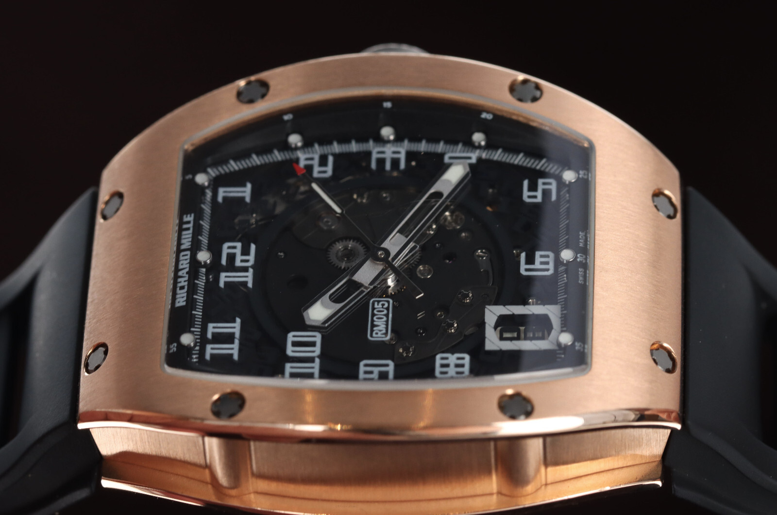 Richard Mille RM005 18kt Rose Gold Skeleton Variable-Geometry RM05-S ...