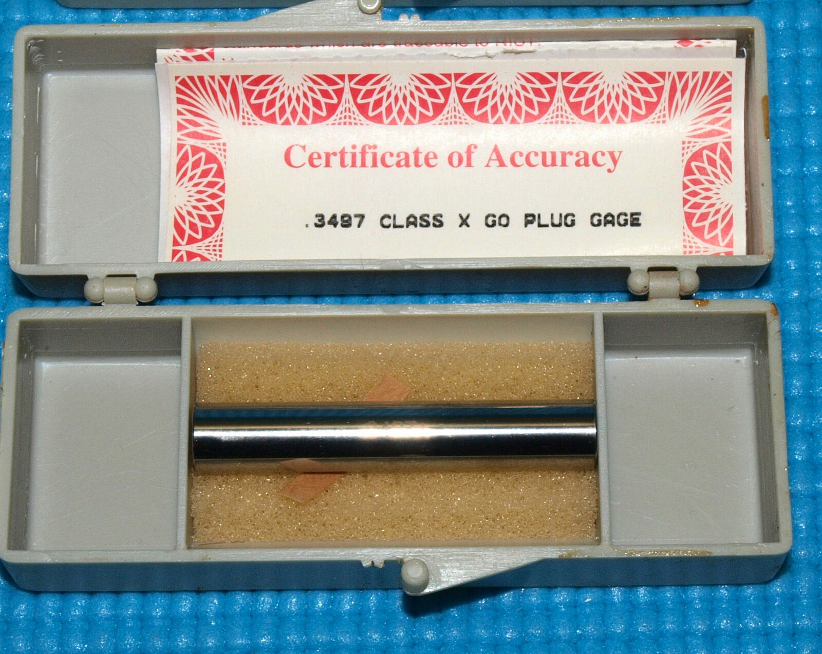 CLASS X CALIBRATION MASTER VERMONT PIN GAGE LOT of 12. INCH and METRIC ...