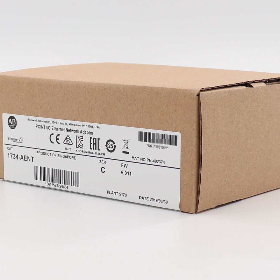 1PC Newest Sealed AB 1734-AENT POINT I/O Ethernet Network Adaptor ...