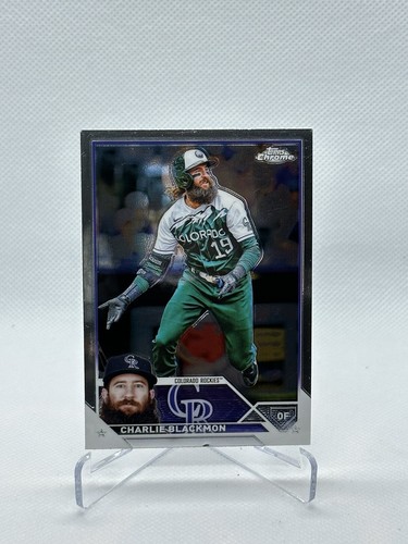 2023 Topps Chrome Charlie Blackmon Colorado Rockies #128 | eBay