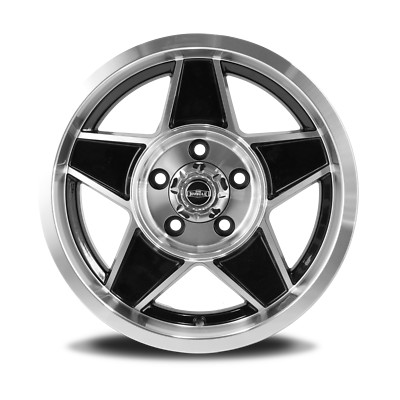 15 Inch CTM Globe Challenger Wheels Black Machined Fits For Torana 15x7 ...