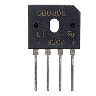 GBU806, 600V 8A, GLASS PASSIVATED BRIDGE RECTIFIER–ref:c907 | eBay UK