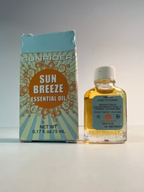 1 Sunrider Sunbreeze Essential Oil Pain Relief Muscle Ache 0.17 fl ...