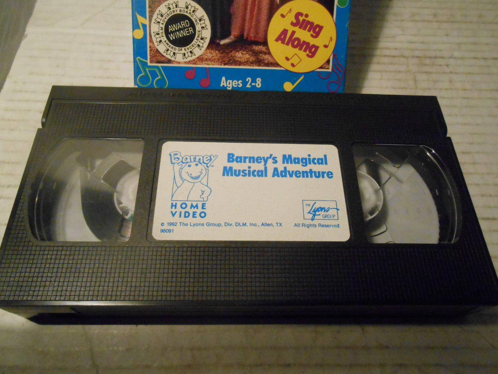 BARNEY'S MAGICAL MUSICAL ADVENTURE VHS VIDEO | Grelly USA