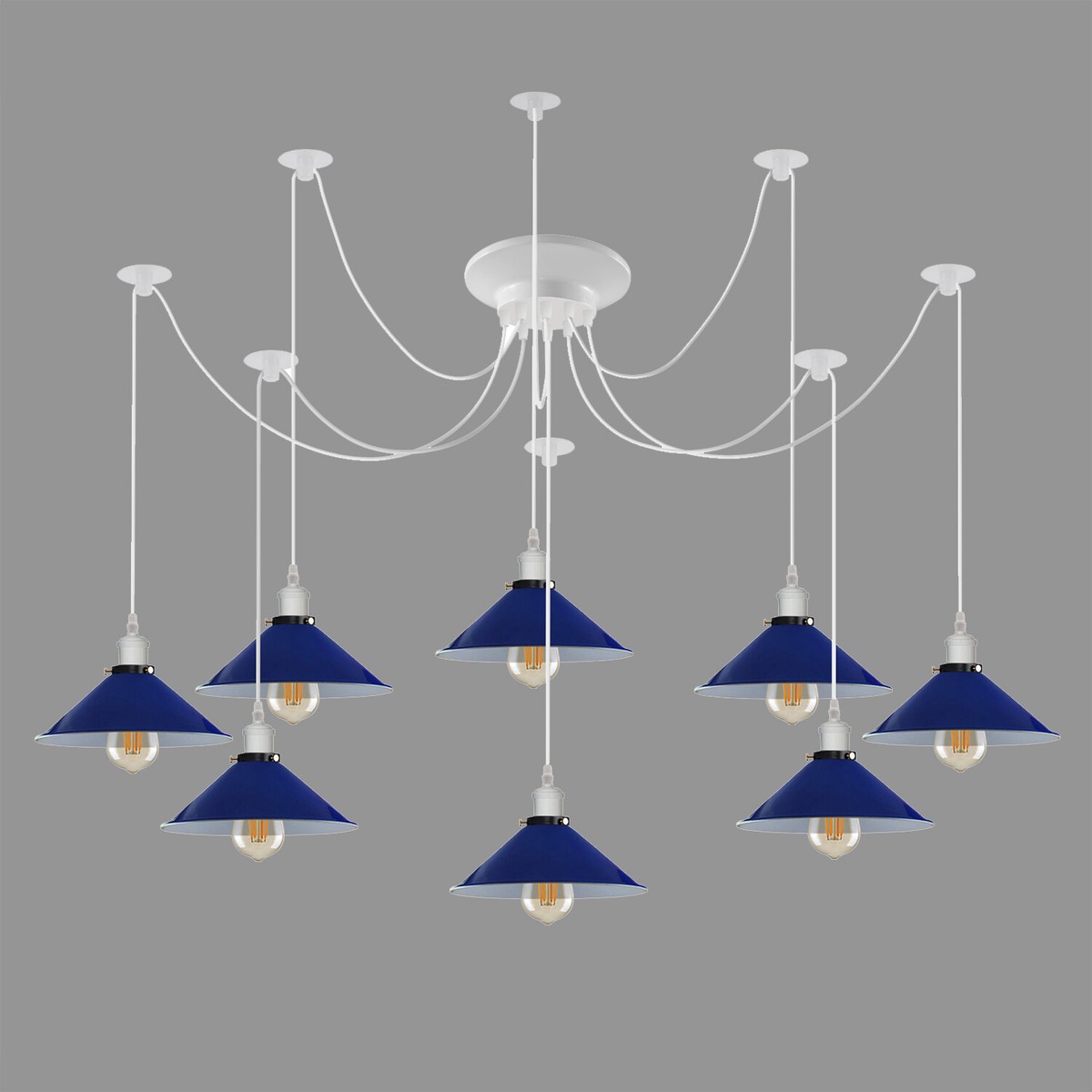 Multi Pendant Light Fixture Kit LNC Home 4 Light Track Kit & Reviews