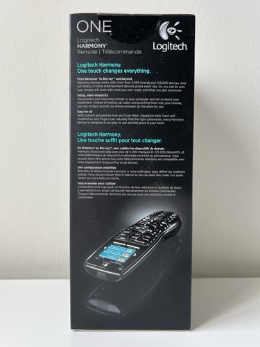 Logitech Harmony One Touch Universal Remote Control 915-000100 FACTORY SEALED | eBay