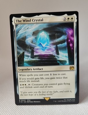 MTG ~ The Wind Crystal ~ Final Fantasy ~ Near Mint ~ Rare ~ Non Foil ...